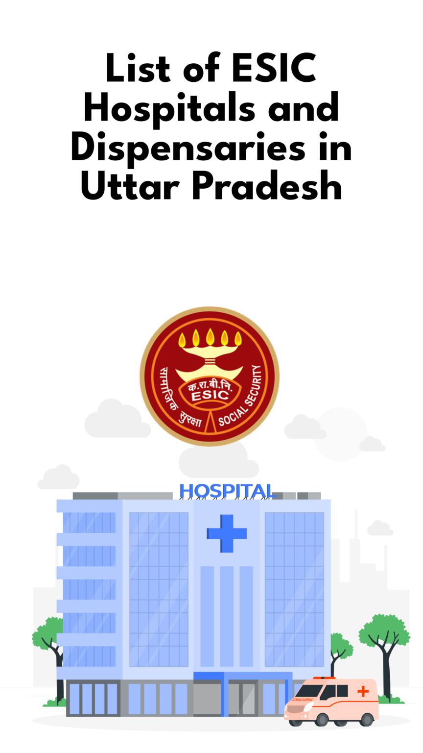 List of ESIC Hospitals and Dispensaries in Uttar Pradesh